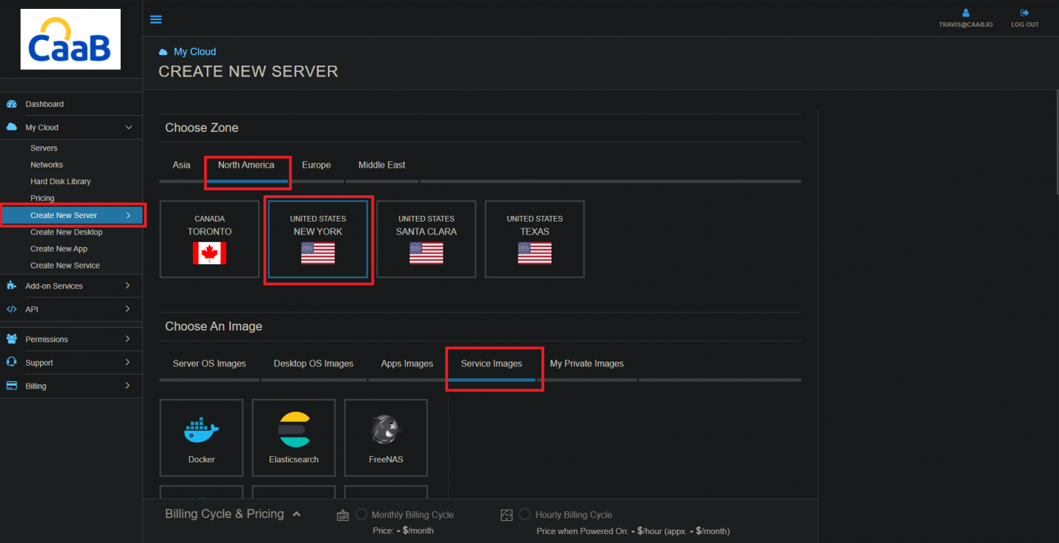 Creating FreeNAS - CaaB
